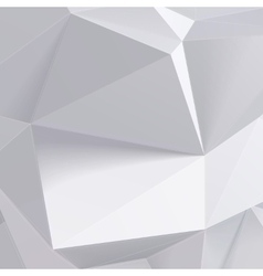 Low polygon geometry shape Royalty Free Vector Image