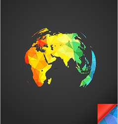 World climate zones map geographic Royalty Free Vector Image