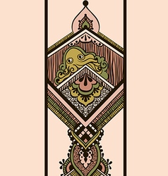 Ocean octopus Ethnic pattern Royalty Free Vector Image