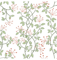 Seamless pattern with beautiful flowers Royalty Free Vector