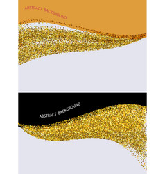 Golden rune metal runes Royalty Free Vector Image