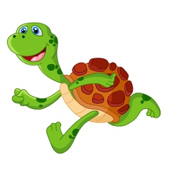 Running turtle Royalty Free Vector Image - VectorStock