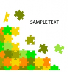 Jigsaw puzzle connection background abstract Royalty Free Vector Image ...