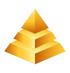 Piramide logo Royalty Free Vector Image - VectorStock