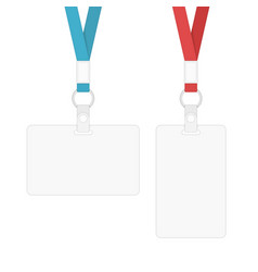 Blue color set flashcard Royalty Free Vector Image