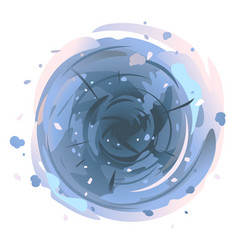 Black hole symbol Royalty Free Vector Image - VectorStock