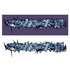 Graffiti elements explosion Royalty Free Vector Image - VectorStock