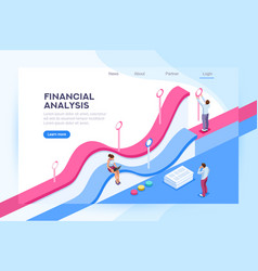 Big data analytics concept Royalty Free Vector Image