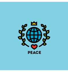 Green Earth logo Royalty Free Vector Image - VectorStock