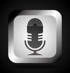 Music frame with microphone and saxophone Vector Image