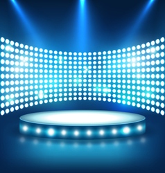 Stage lights background Royalty Free Vector Image - VectorStock