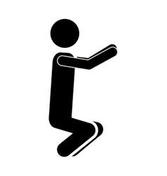 Squatting Vector Images (over 480)