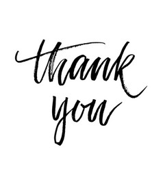 Thank you Royalty Free Vector Image - VectorStock