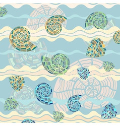 Sea shells Royalty Free Vector Image - VectorStock