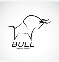 Bull logo icon Royalty Free Vector Image - VectorStock