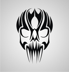 Tribal Skull Royalty Free Vector Image - VectorStock