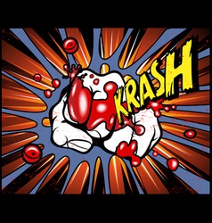 Graffiti elements explosion Royalty Free Vector Image - VectorStock