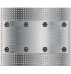 Technical background with metallic Royalty Free Vector Image