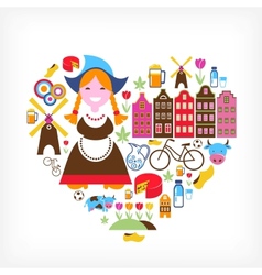 Dutch emoticon Royalty Free Vector Image - VectorStock