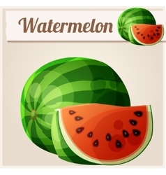 Melon Detailed Icon Royalty Free Vector Image - VectorStock