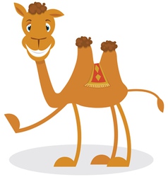 Cute camel cartoon Royalty Free Vector Image - VectorStock