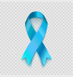 Lymphedema cancer awareness ribbon Royalty Free Vector Image