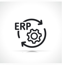 Erp stickers Royalty Free Vector Image - VectorStock