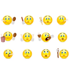 Smiley faces Royalty Free Vector Image - VectorStock