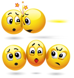 Smiley faces Royalty Free Vector Image - VectorStock