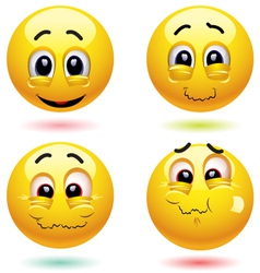 Smiley faces Royalty Free Vector Image - VectorStock