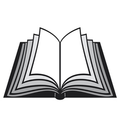 Open book Royalty Free Vector Image - VectorStock