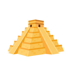 Mexican pyramid Royalty Free Vector Image - VectorStock