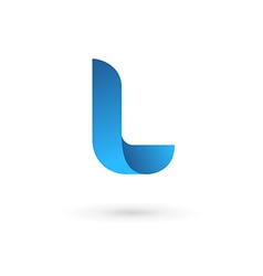 Letter L logo icon Royalty Free Vector Image - VectorStock