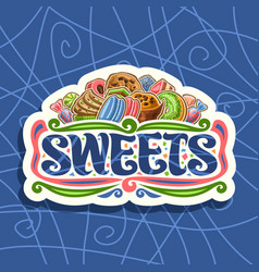 Logo for sweets Royalty Free Vector Image - VectorStock