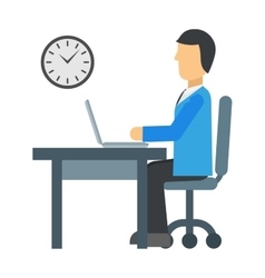 Office hours Royalty Free Vector Image - VectorStock