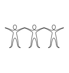 Helpful and carrying hands Royalty Free Vector Image