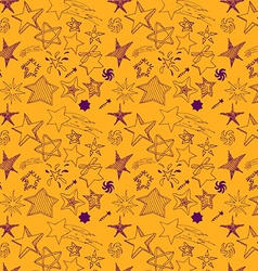 Stars seamless pattern Royalty Free Vector Image - VectorStock