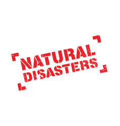 Natural Disaster Warning Signs Family Running Vector Image