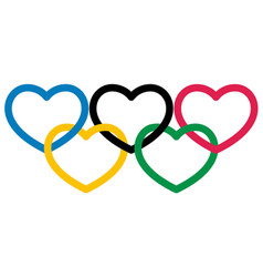 Gold silver and bronze medal at winter olympic Vector Image