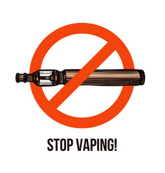 Tobacco classic logo design hand drawn badge Vector Image