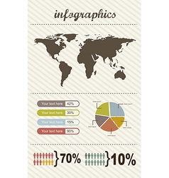 Elements and icons of infographics Royalty Free Vector Image