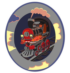 Icon set - train and transport Royalty Free Vector Image