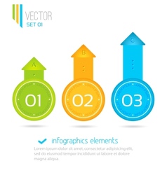 Infographic design for businesses Royalty Free Vector Image