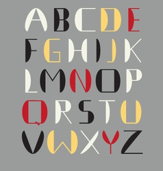 Script alphabet Royalty Free Vector Image - VectorStock