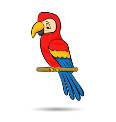 Winking chicken Royalty Free Vector Image - VectorStock