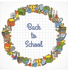 School border Royalty Free Vector Image - VectorStock