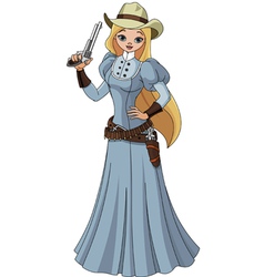 Cartoon sheriff Royalty Free Vector Image - VectorStock