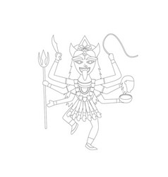 Kali & Goddess Vector Images (40)