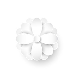 Abstract yellow lotus flower Royalty Free Vector Image