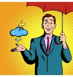 Cartoon man tv Royalty Free Vector Image - VectorStock